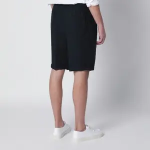 Brunello Cucinelli Linen Drawstring Bermuda Shorts