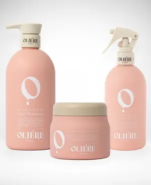 OLIERE PARIS Hydra Wave Essential Curl-care Hair Care Trio $219 Value - No Color