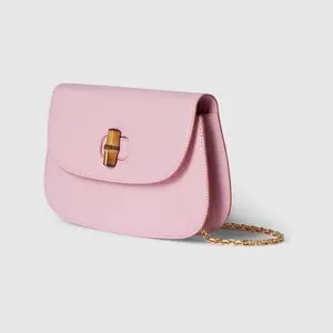 Gucci Bamboo 1947 Clutch - Pink