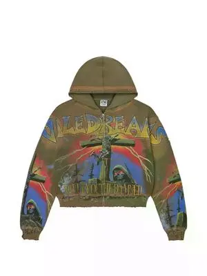 VALE FOREVER Zipped Hoodie - Green
