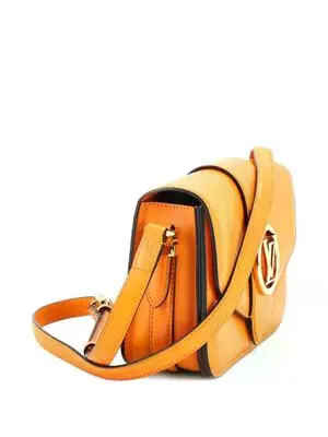 LOUIS VUITTON Pont 9 Leather Crossbody Bag - Orange