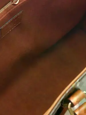 LOUIS VUITTON Monogram Onthego Organizer Satchel - Brown