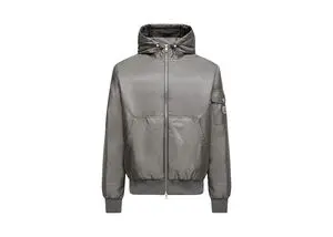 Moncler Poiliot Quilted Shell Jacket - Grey