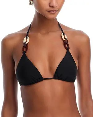 Ramy Brook Nancy Bikini Top - Black