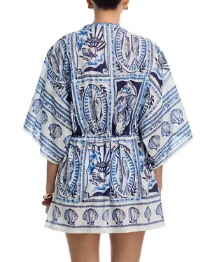 Echo Montauk Tile Robe Swim Cover-up