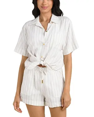 La Blanca Delphine Striped Shirt