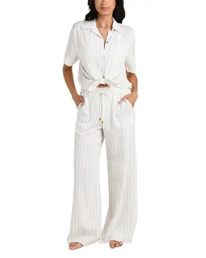 La Blanca Delphine Striped Shirt