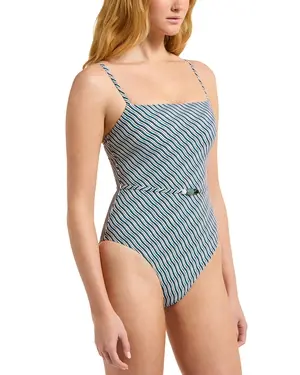 JETS Minimal Tank One Piece Swimsuit