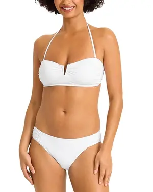 Tommy Bahama Pearl Hipster Bikini Bottom - White