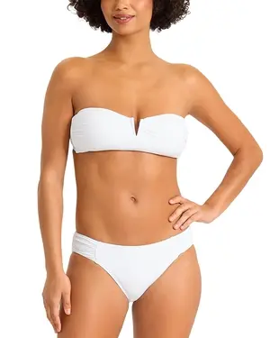 Tommy Bahama Pearl Hipster Bikini Bottom - White