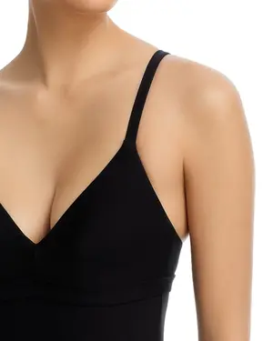 STYLEST Dreamsculpt Push Up Plunge One Piece Swimsuit