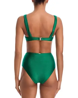 Simkhai Anniston Bikini Top - Kelly Green