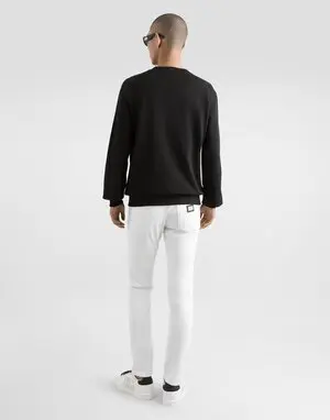 Dolce & Gabbana Regular Fit Stretch Jeans - Multicolor