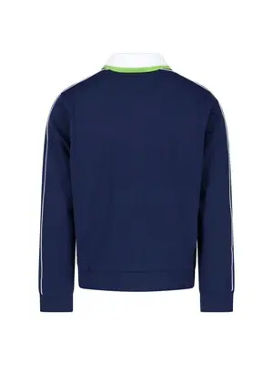 Casablanca Pique Zip Sweatshirt