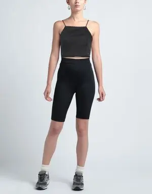 Pinko Poplin Crop Top With Brand Logo