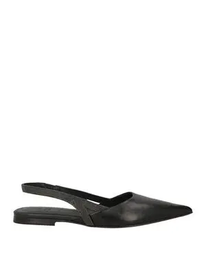 Brunello Cucinelli Leather Slingback Ballet Flats