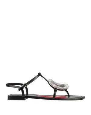 ROGER VIVIER Thong Sandals - Black