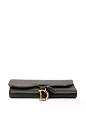 Dior 2021 Goatskin Saddle Wallet