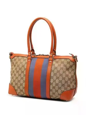Gucci Gg Canvas Web Satchel