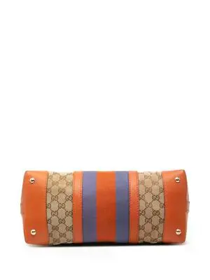 Gucci Gg Canvas Web Satchel