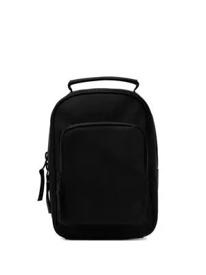 Rains Front-zip Backpack - Black