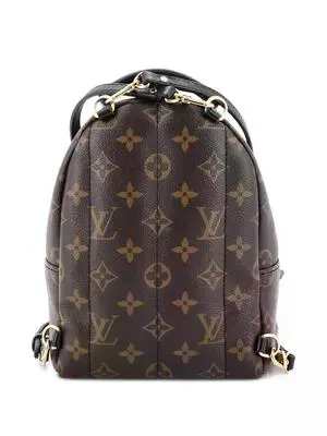 LOUIS VUITTON Palm Springs Monogram Canvas Mini Backpack - Brown