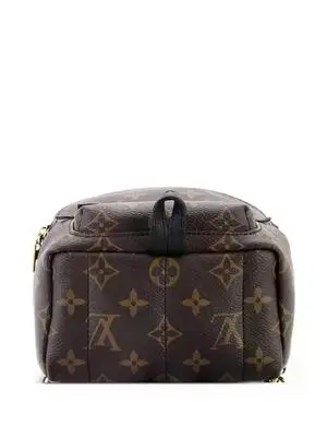 LOUIS VUITTON Palm Springs Monogram Canvas Mini Backpack - Brown