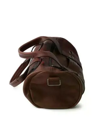 Prada Leather Tote Bag - Brown