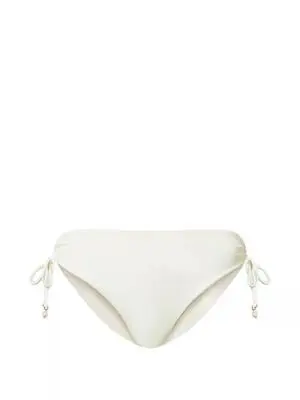 TWINSET Drawstring Bikini Bottom - Neutrals