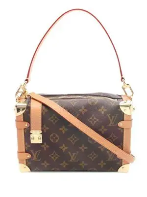 LOUIS VUITTON Monogram Side Trunk Mm Satchel