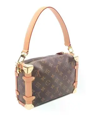 LOUIS VUITTON Monogram Side Trunk Mm Satchel