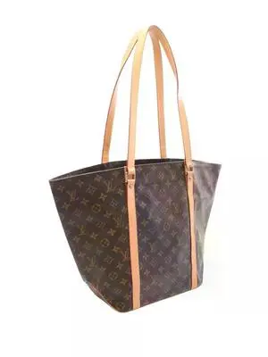 LOUIS VUITTON 1999 Monogram Sac Shopping Tote Bag