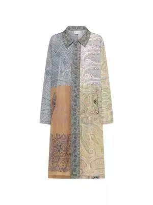 PIERRE-LOUIS MASCIA Integmosfre Patchwork Coat