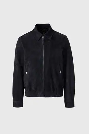 MACKAGE GIOVANNI-SU Suede Bomber Jacket
