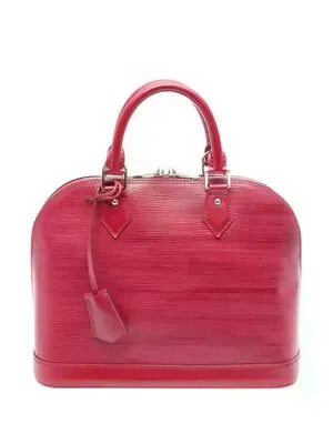 LOUIS VUITTON 2013 Epi Alma Pm Handbag - Red