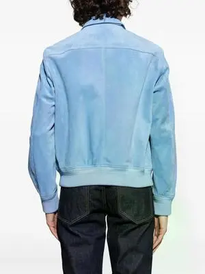 TOM FORD Zipped Suede Bomber Jacket