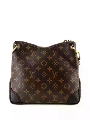 LOUIS VUITTON Odeon Nm Monogram Canvas Pm - Black