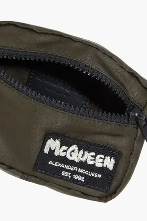 Alexander McQueen Appliquéd Gabardine Coin Purse
