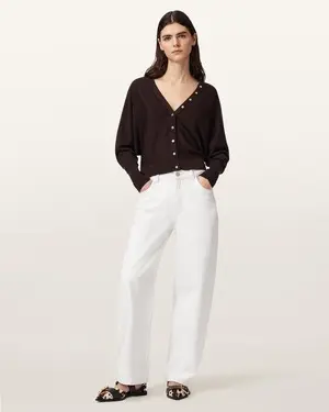 ALLSAINTS Honor V-neck Merino Cardigan