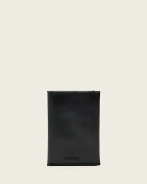 ALLSAINTS Bifold Leather Wallet Black