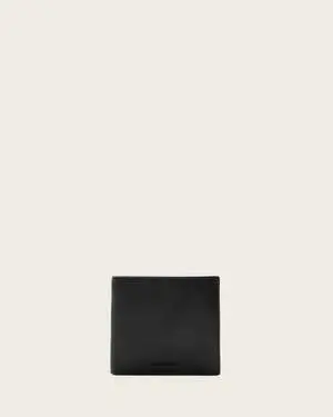 ALLSAINTS Delph Bi-fold Leather Wallet - Black