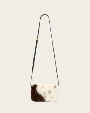 ALLSAINTS Maeve Crossbody Bag - Cow Print