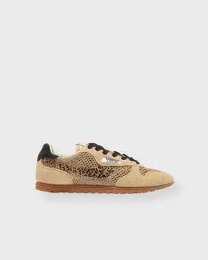 AUTRY Windspin Low Leopard Knit Sneakers