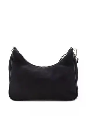 Prada Re-edition 2005 Tessuto Shoulder Bag - Black