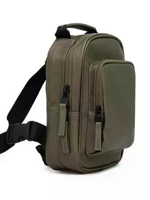 Rains Front-zip Backpack - Green