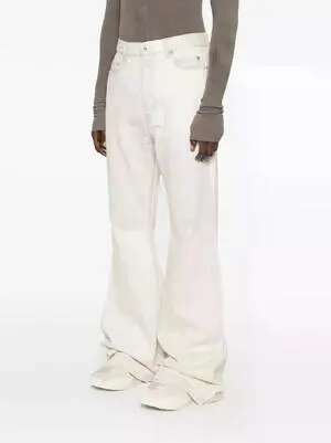 Rick Owens Bolan Bootcut Denim Jeans - Neutrals