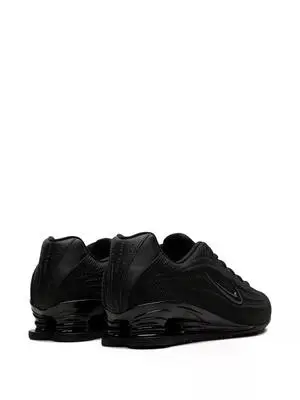 Nike Shox Z Striped Sneakers - Black