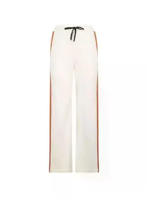 MOORER Straight-leg Drawstring Trousers - Neutrals