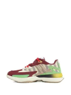 LANVIN Mesh-panel Sneakers - Red