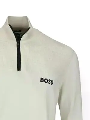Hugo Boss Textured Zip Sweater